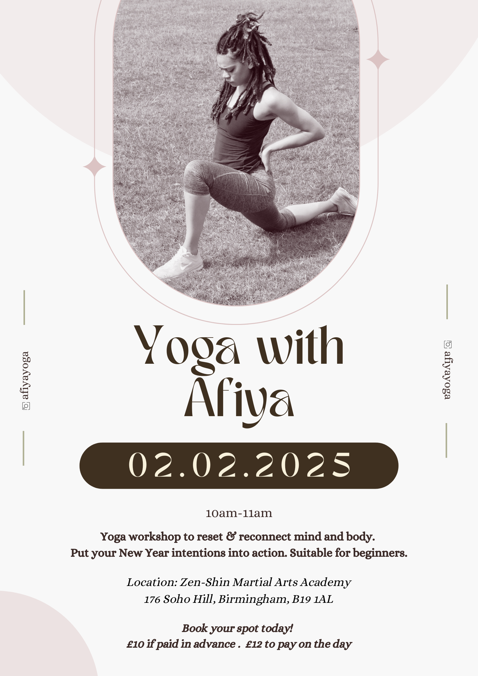 Yoga with Afiya - Zen-Shin Martial Arts Academy Birmingham